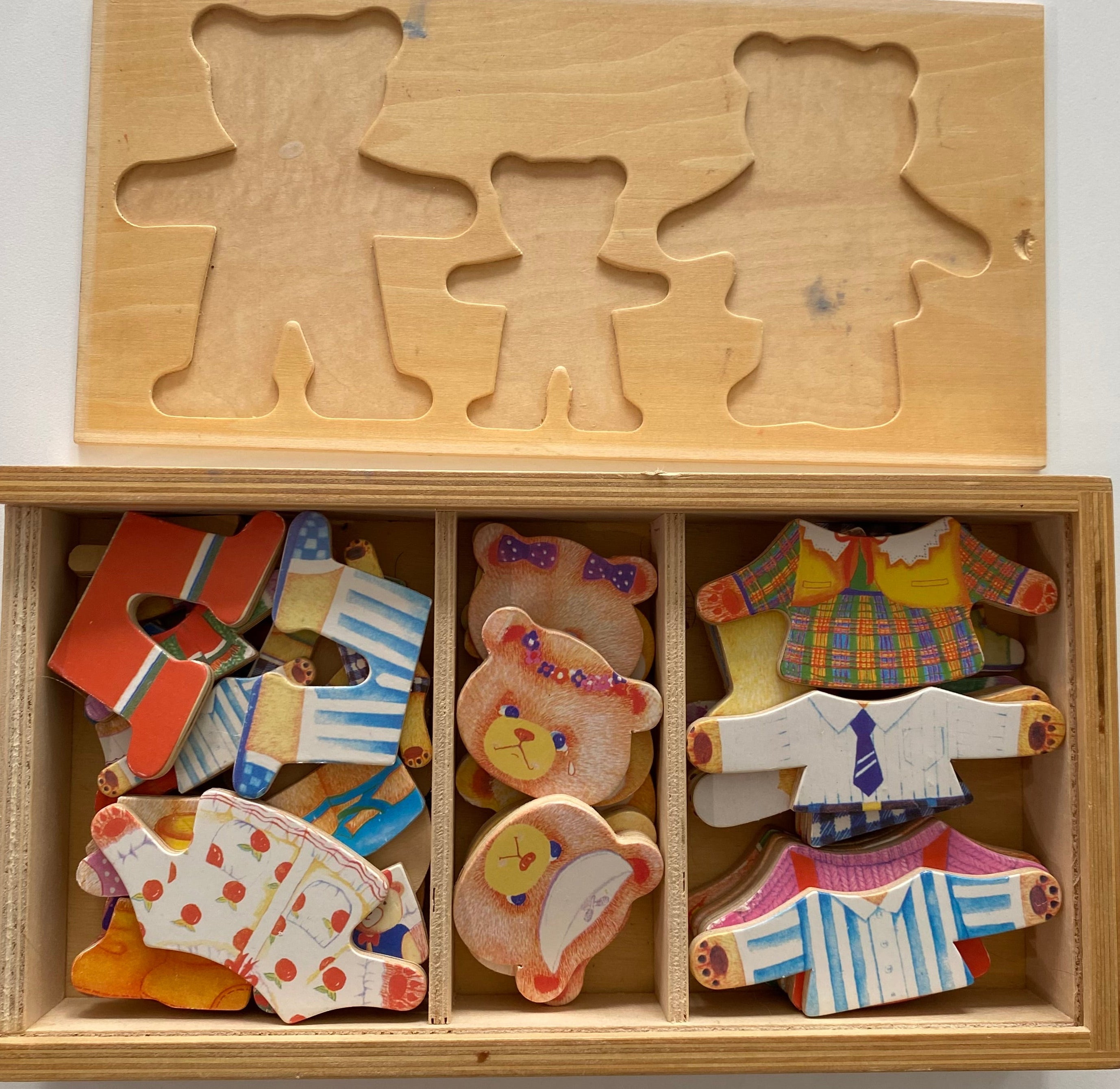 Teddy Bears Wooden Puzzle – Thrifty Grace