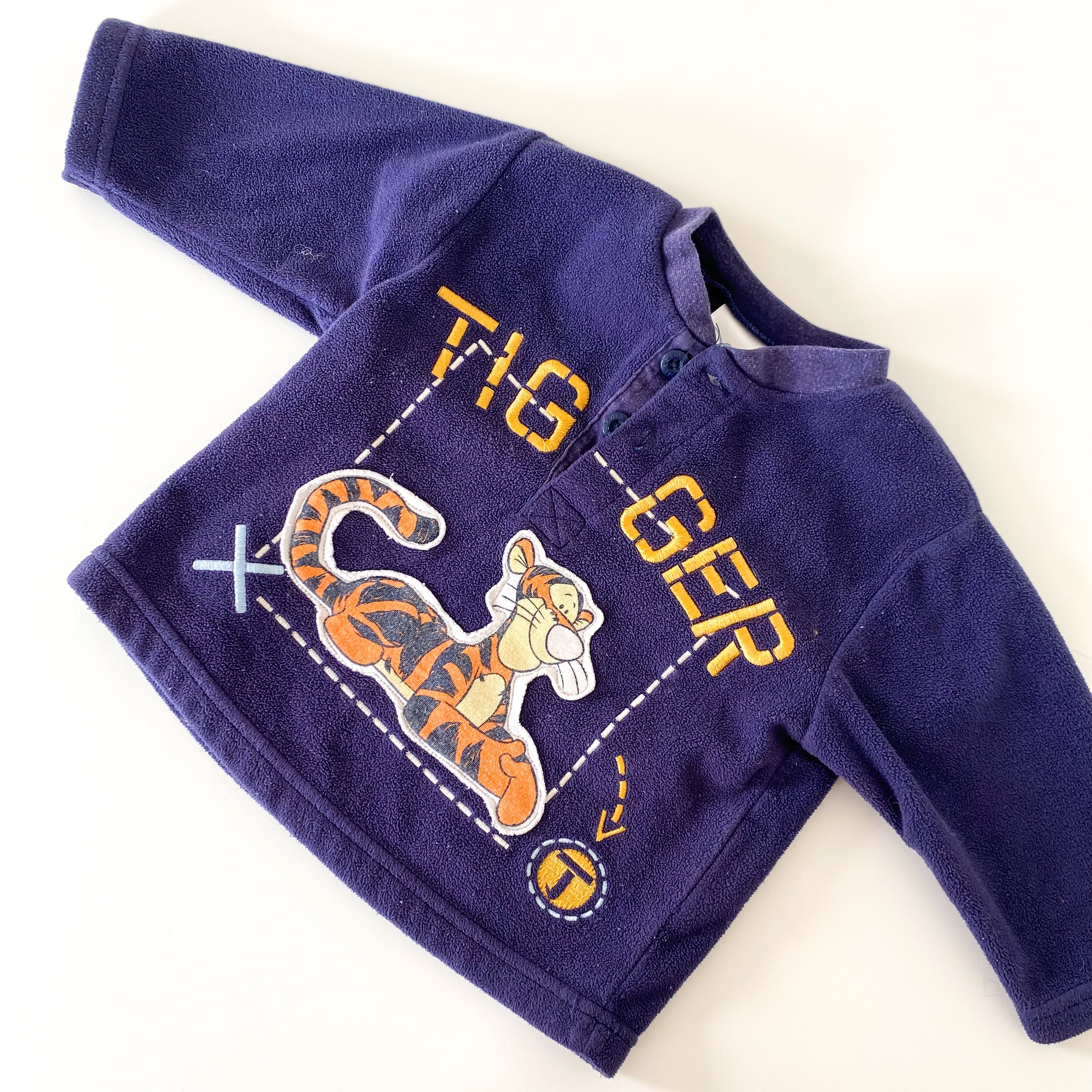 Winnie The Pooh Tigger Fleece Top - Size 3-6M – Thrifty Grace