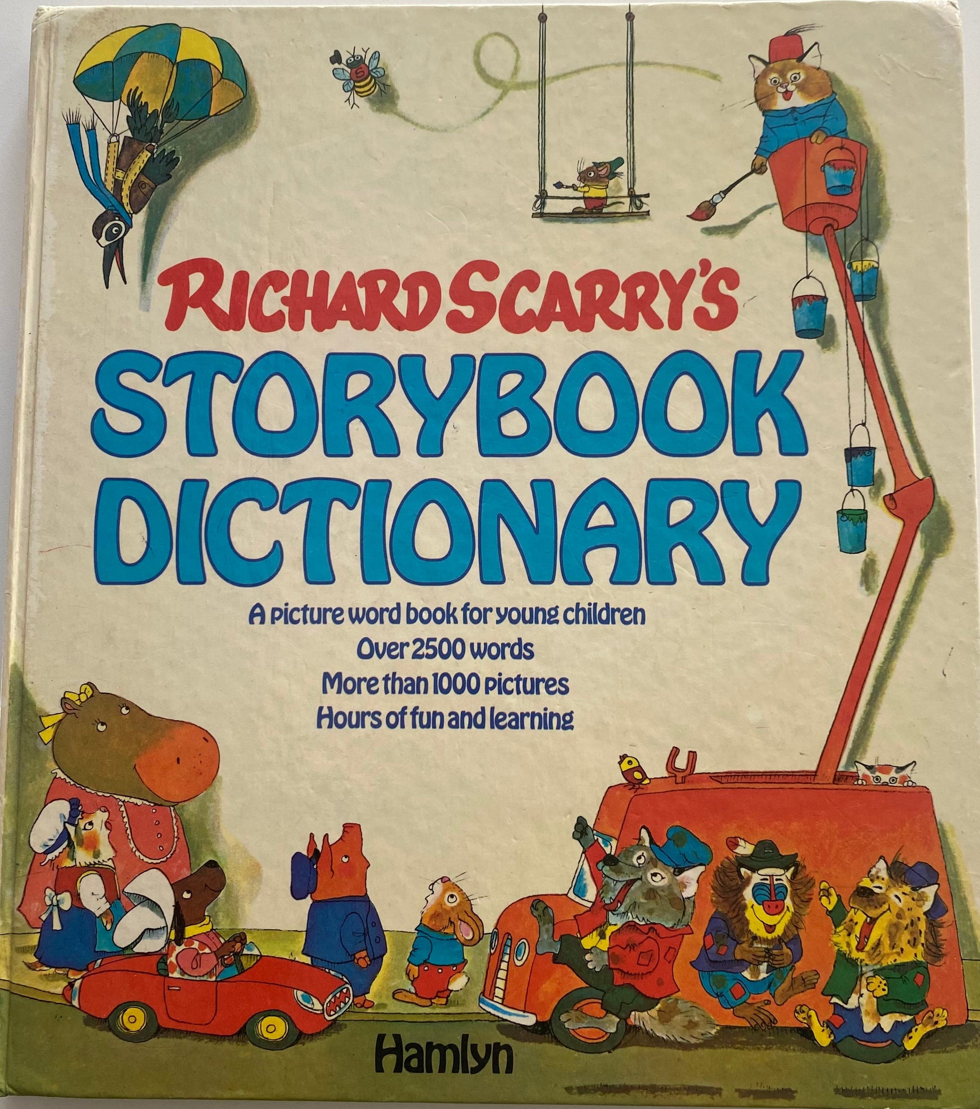 Vintage Richard Scarry’s Storybook Dictionary Book – Thrifty Grace