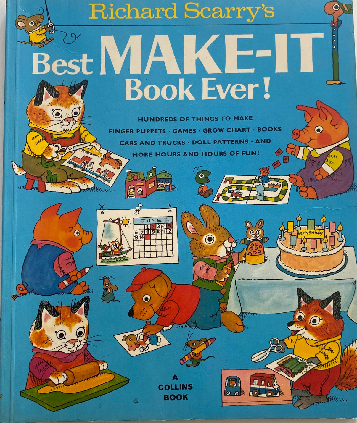 Vintage Richard Scarry’s Best Make It Book Ever – Thrifty Grace