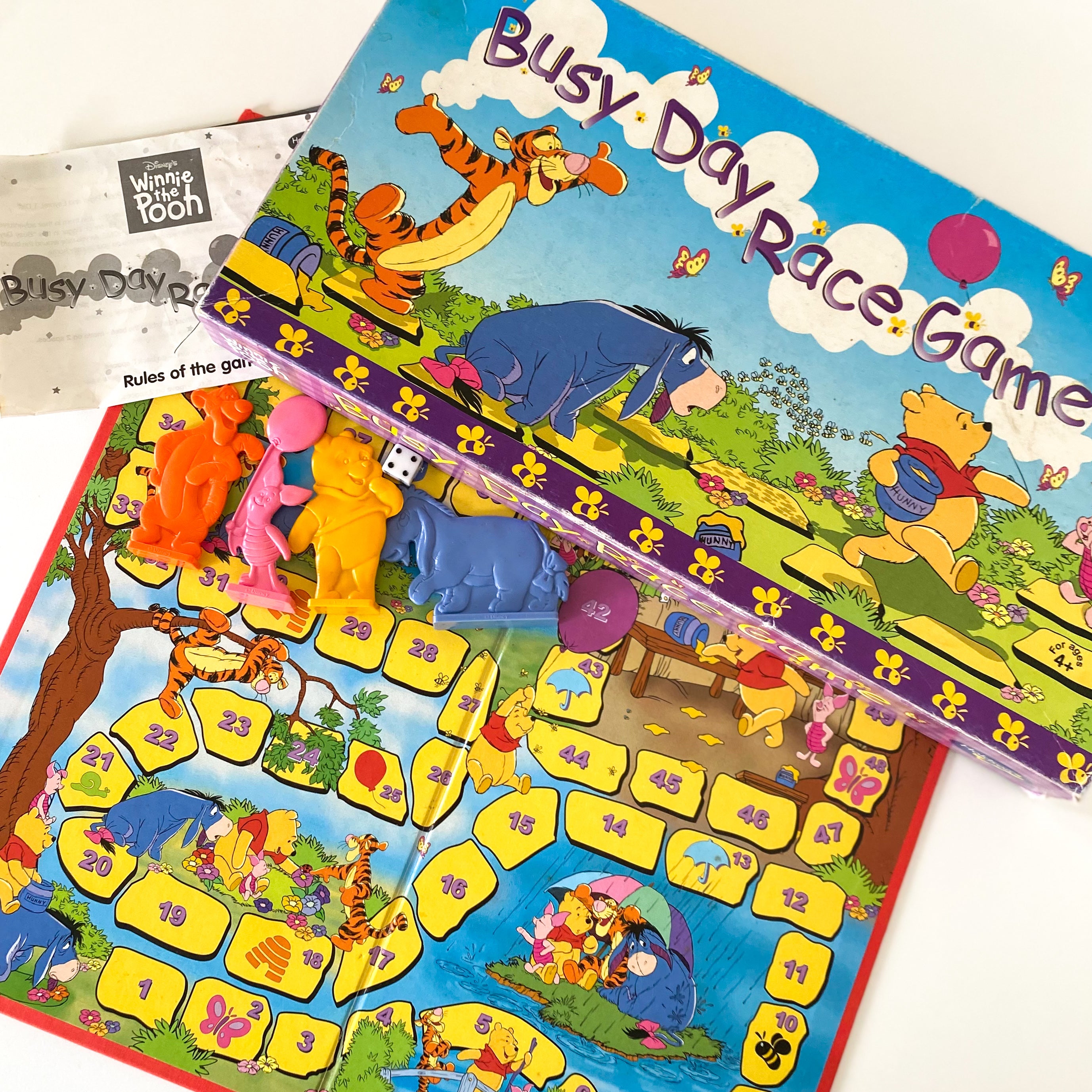 Vintage Winnie The Pooh Busy Day Race Game – Thrifty Grace