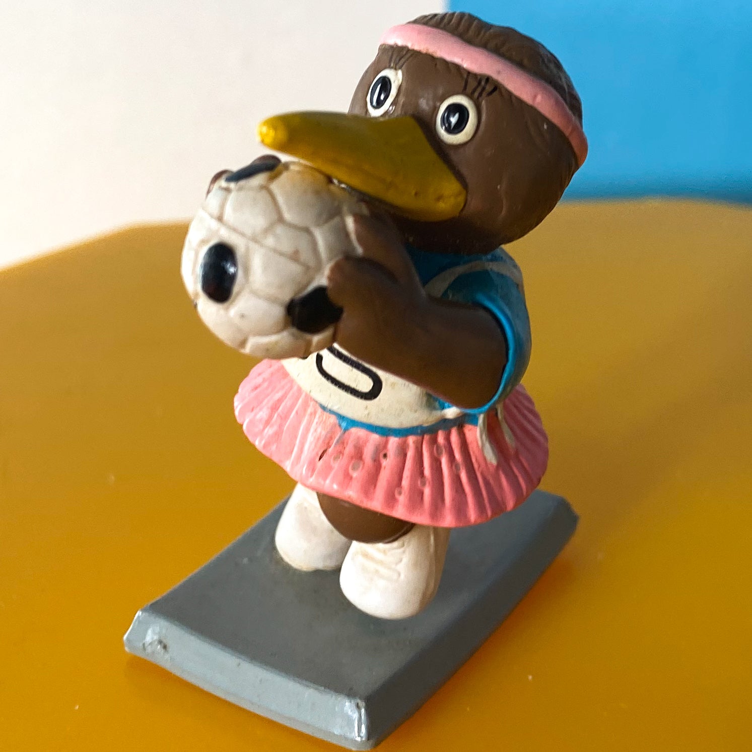 Vintage Kiwi Folk Netball Figure – Thrifty Grace