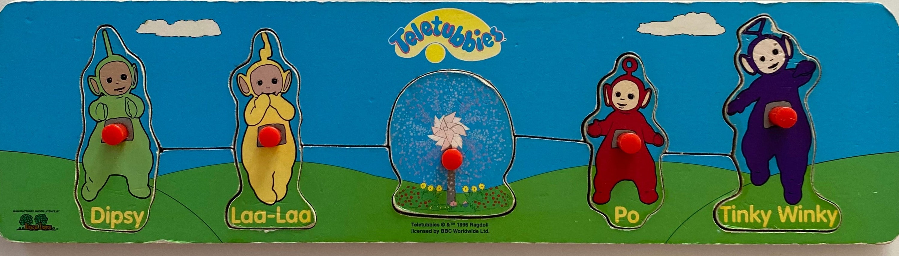 Teletubbies Wooden Puzzle – Thrifty Grace