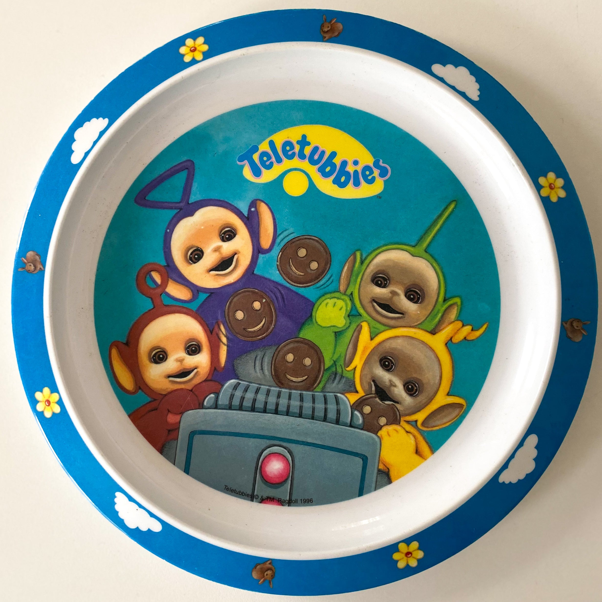 Teletubbies 1996 Melamine Plate – Thrifty Grace