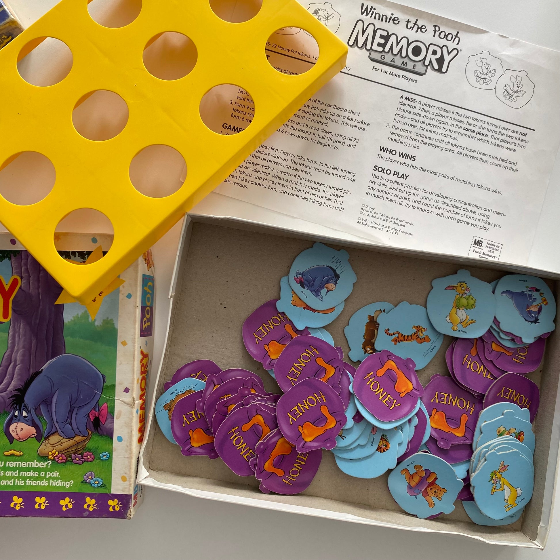 Winnie The Pooh Memory Game – Thrifty Grace
